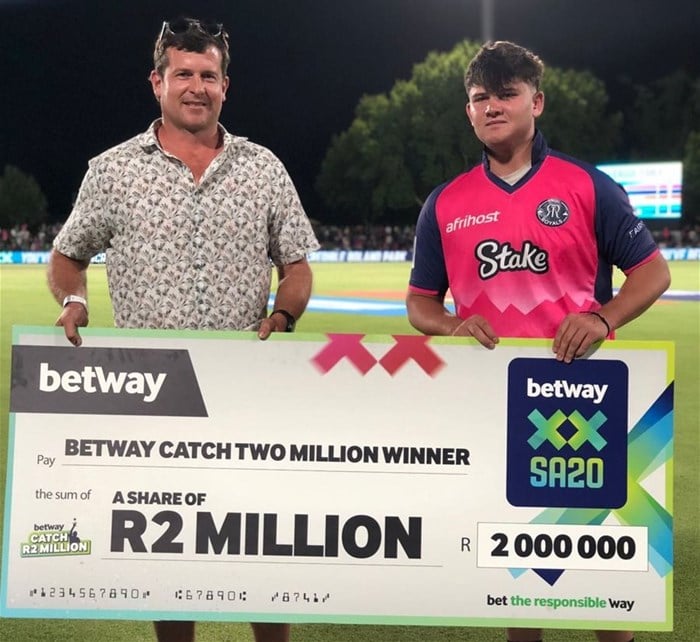 Betway SA20 Catch R2m testament to sports marketing