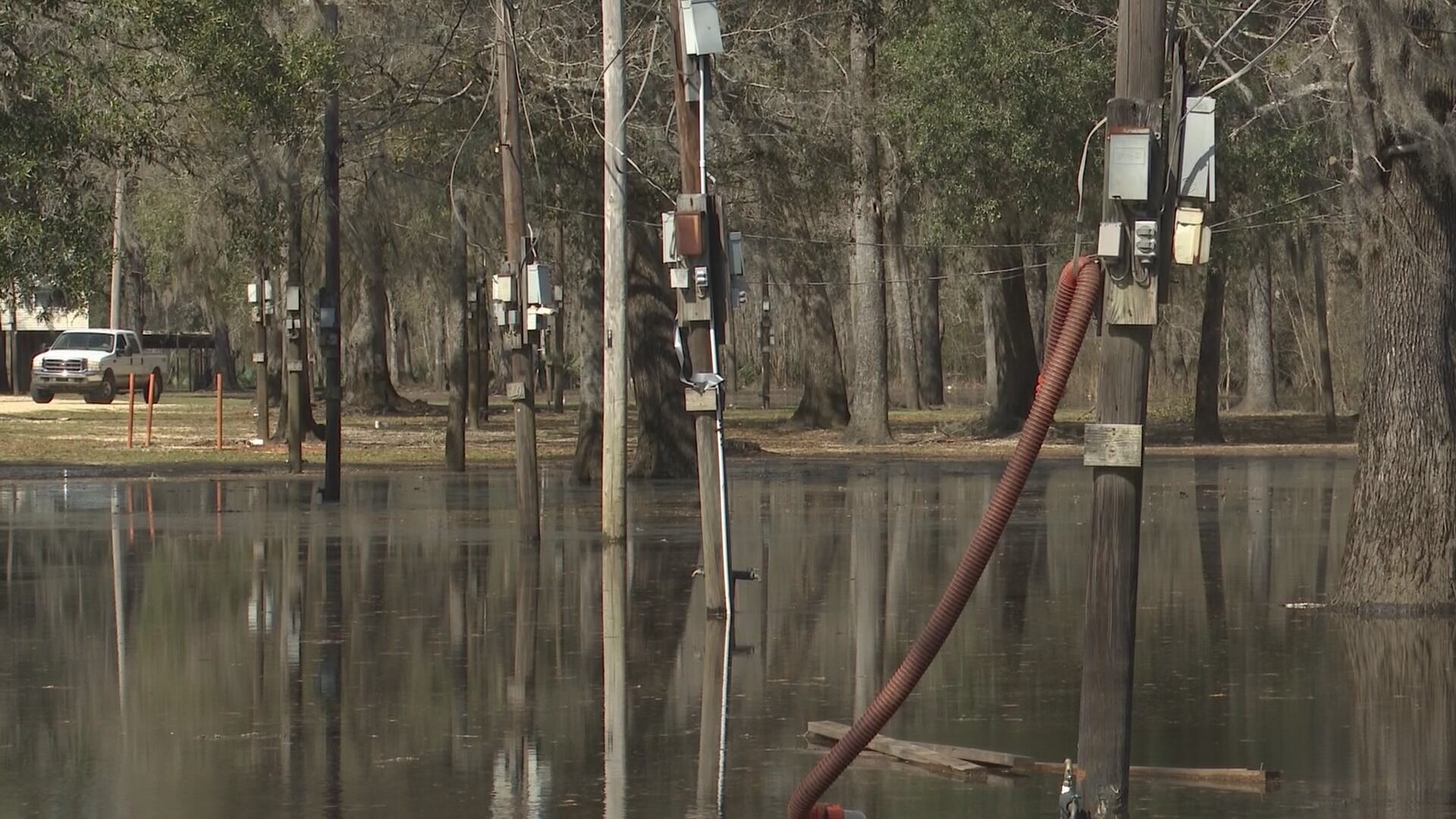High water pushing campers out of Hubbard’s Landing