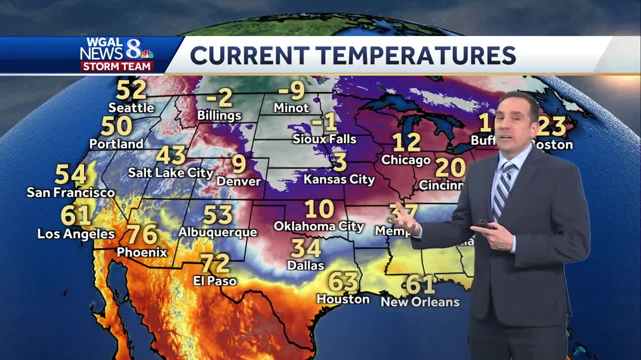 Blustery & Cold Wednesday