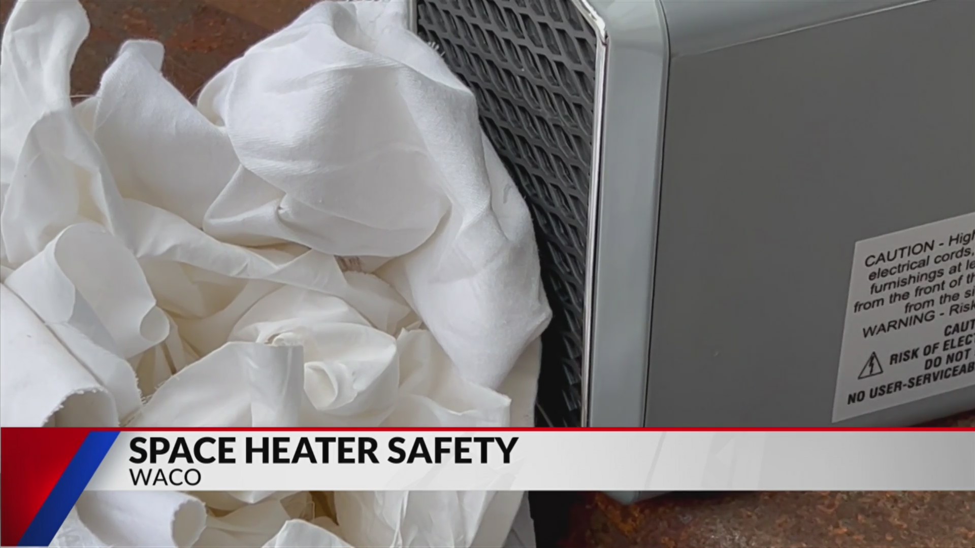 Experts say space heaters are one of the main causes of fires