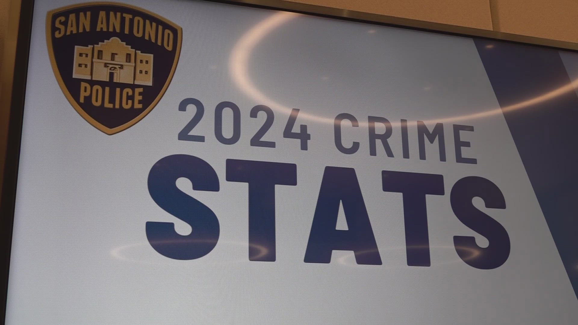 SAPD says 2024 crime numbers are down for most categories compared to ...