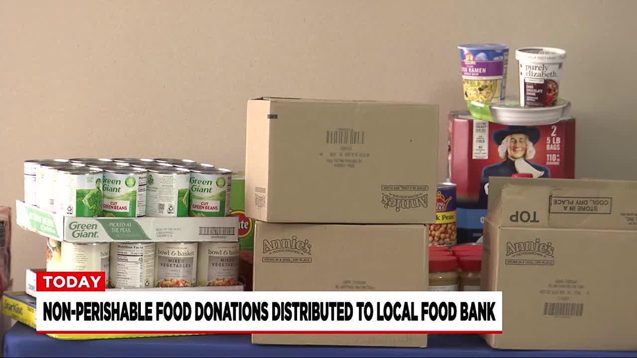 Over 1,000 pounds of food collected to help those in need