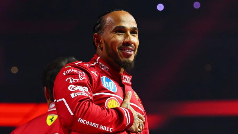 Hamilton 'invigorated' by Ferrari move at F1 launch