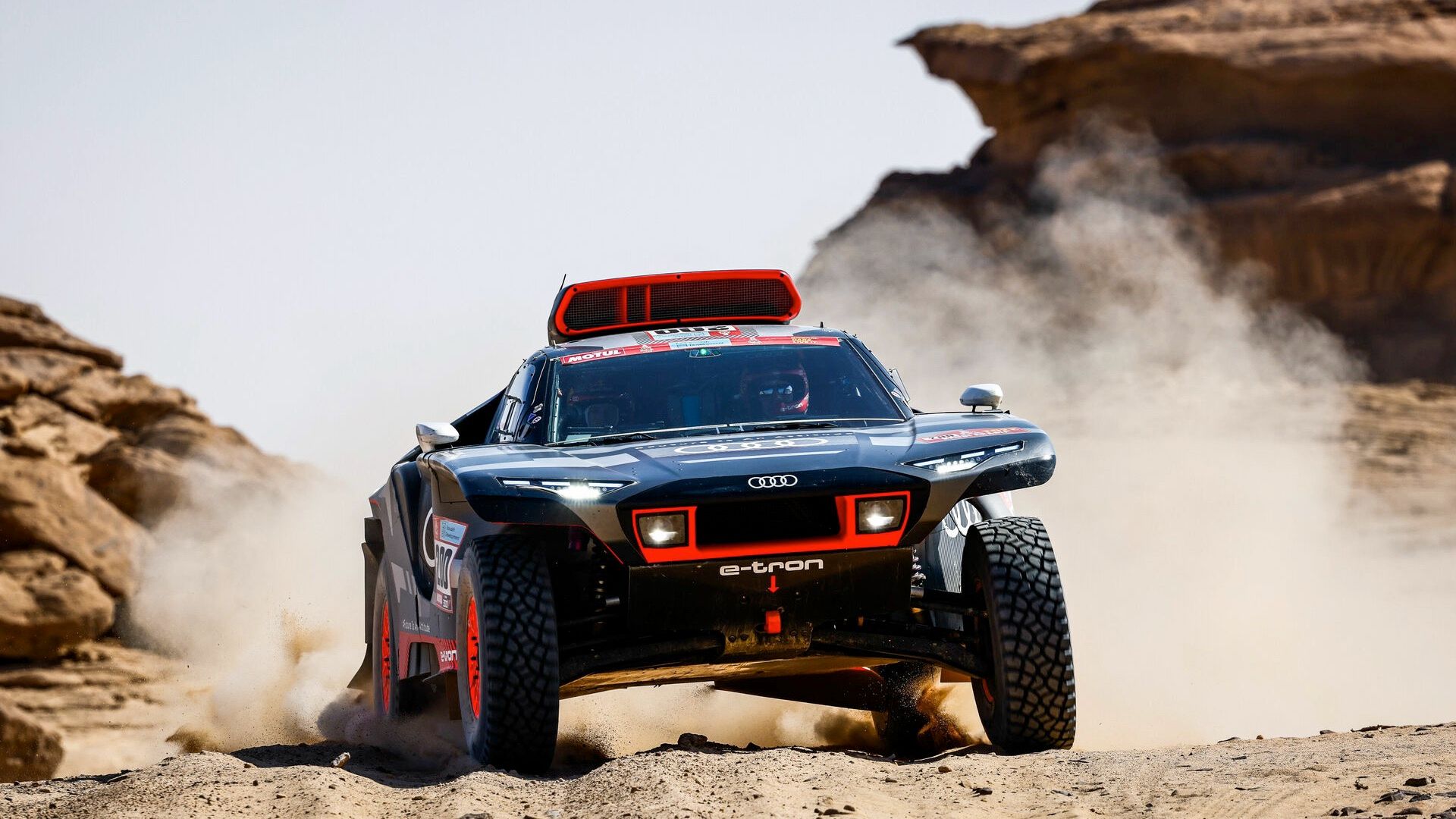 Audi's High-Tech Dakar Prototype Has Met With A Sad End