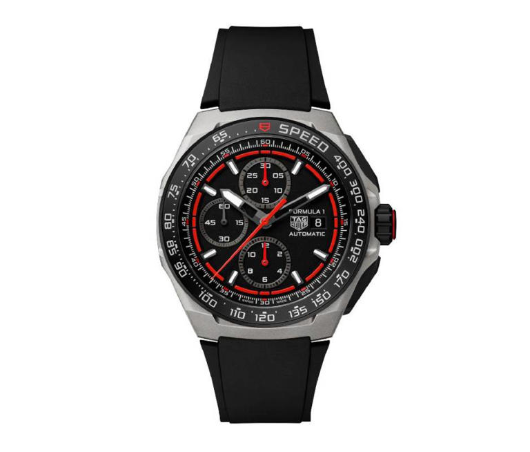 This Classic TAG F1 Chronograph Has Been Updated With Titanium