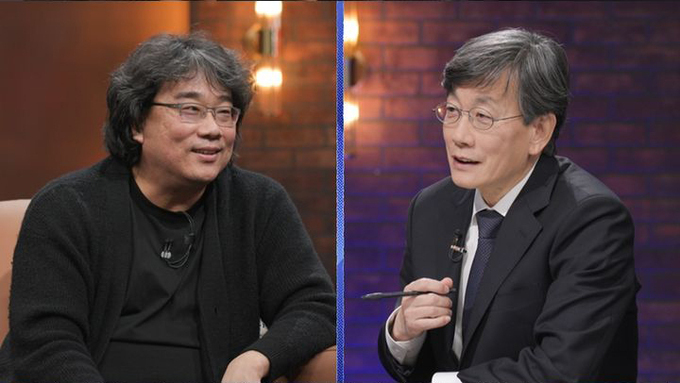 故 이선균 언급에 ‘한숨+눈물’... 봉준호 “자책감 들었다” 왜?