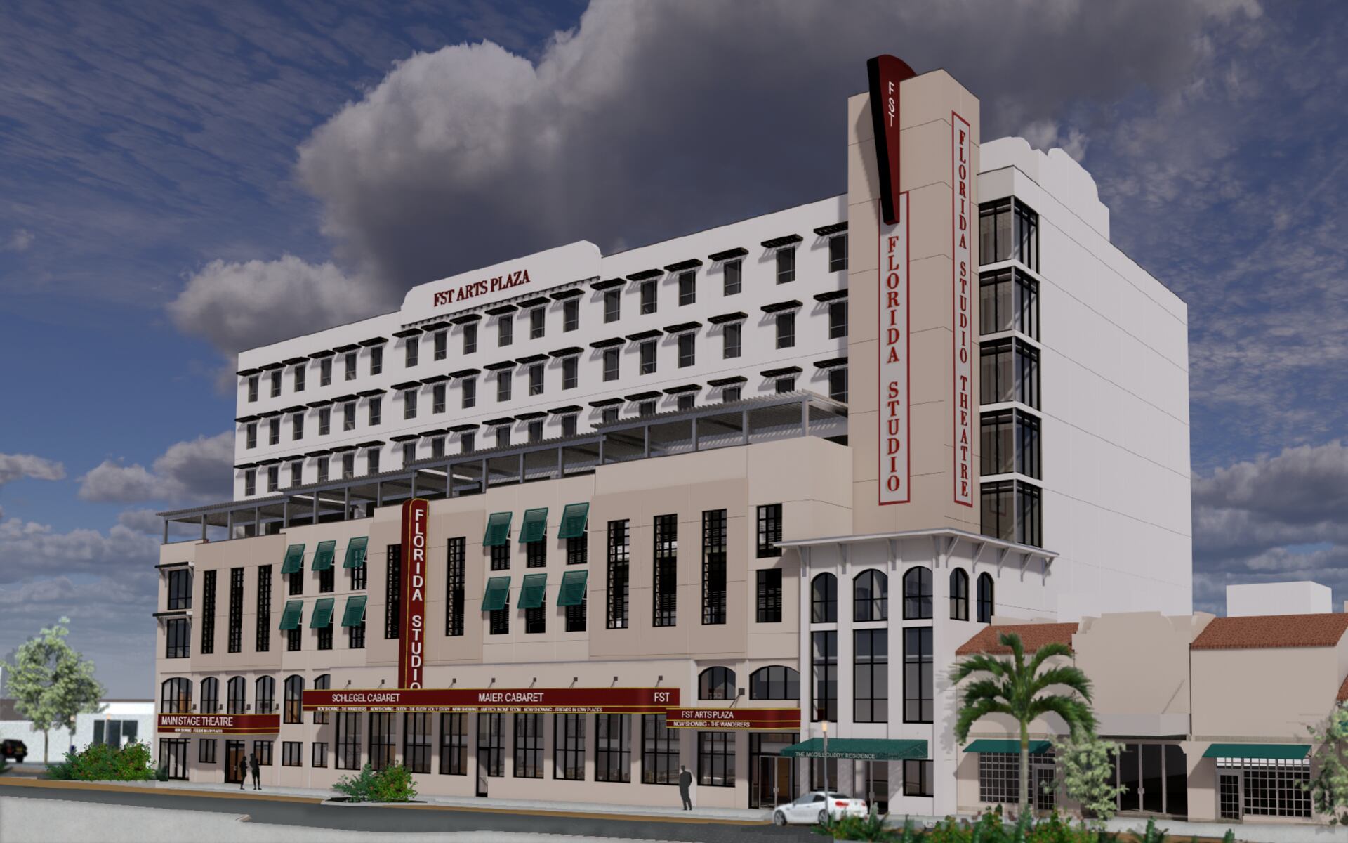 Wheels turning for Florida Studio Theatre’s new 9-story building