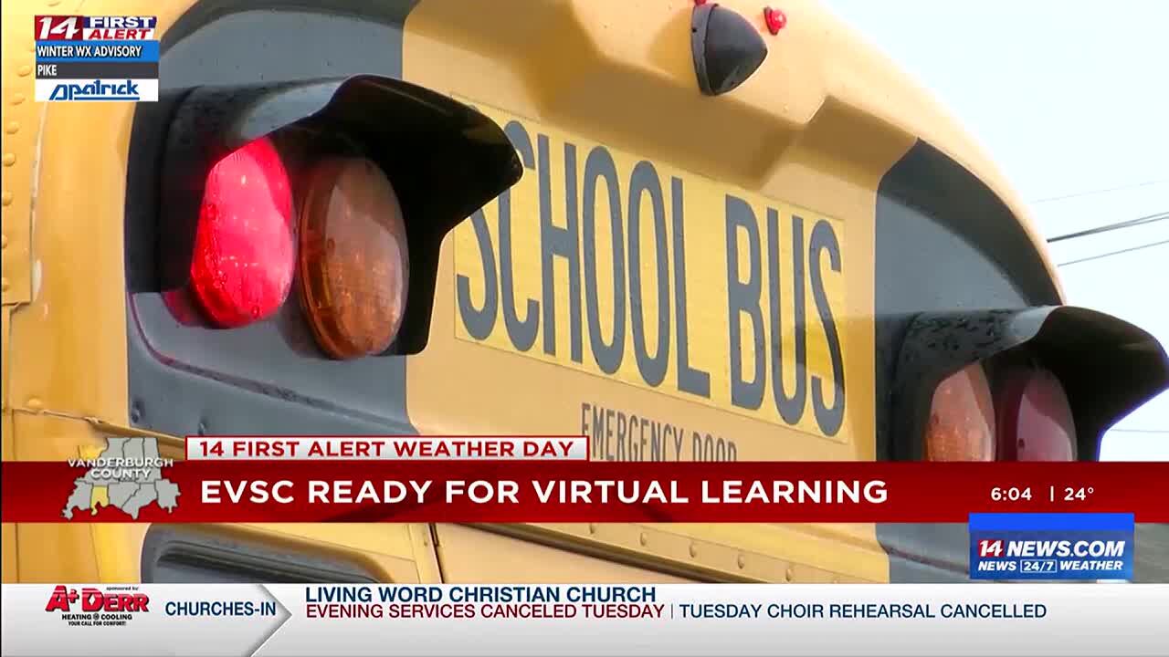 EVSC officials prepared for virtual learning