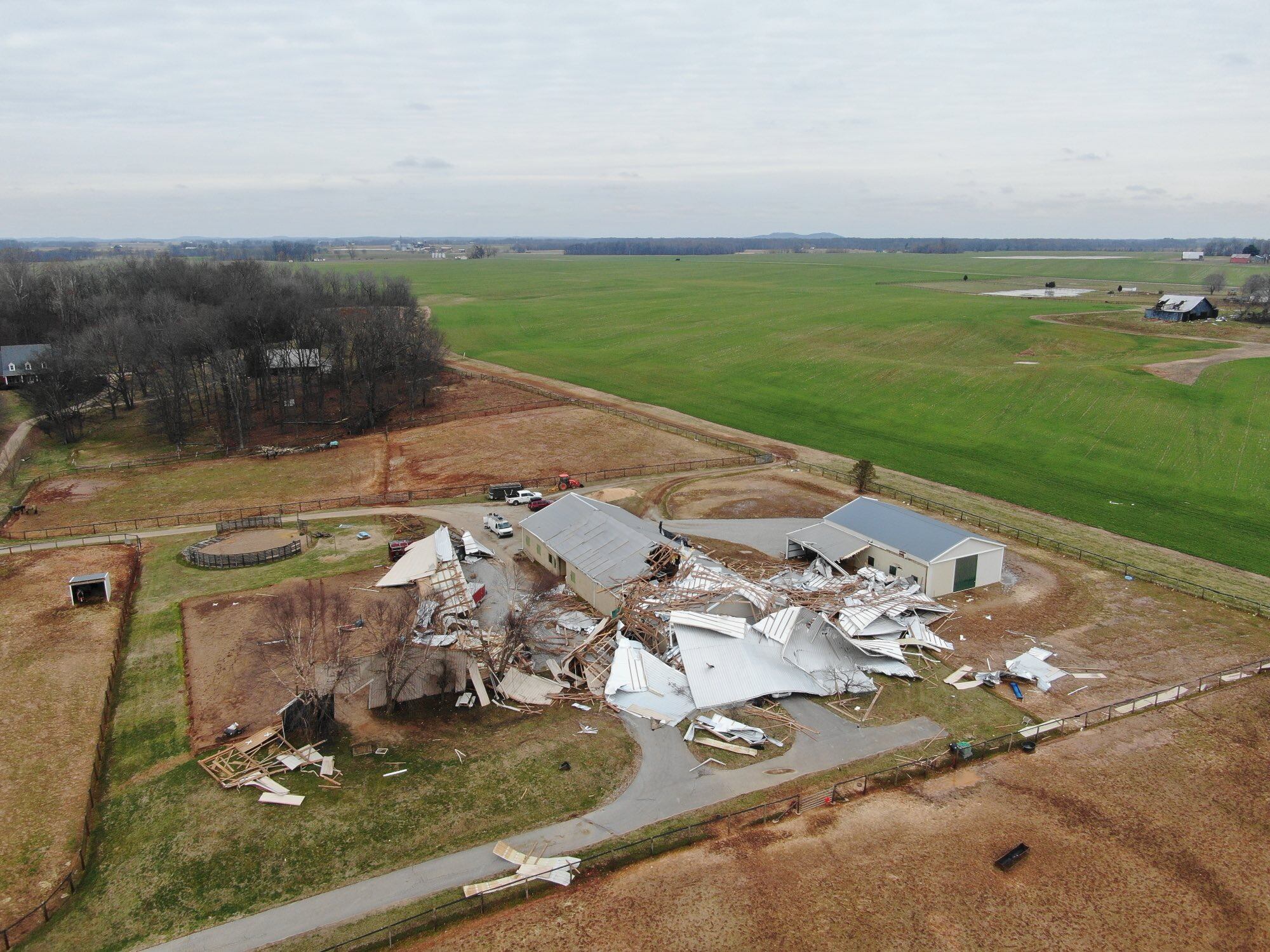 NWS confirms EF-1 tornado in Simpson County from weekend storms