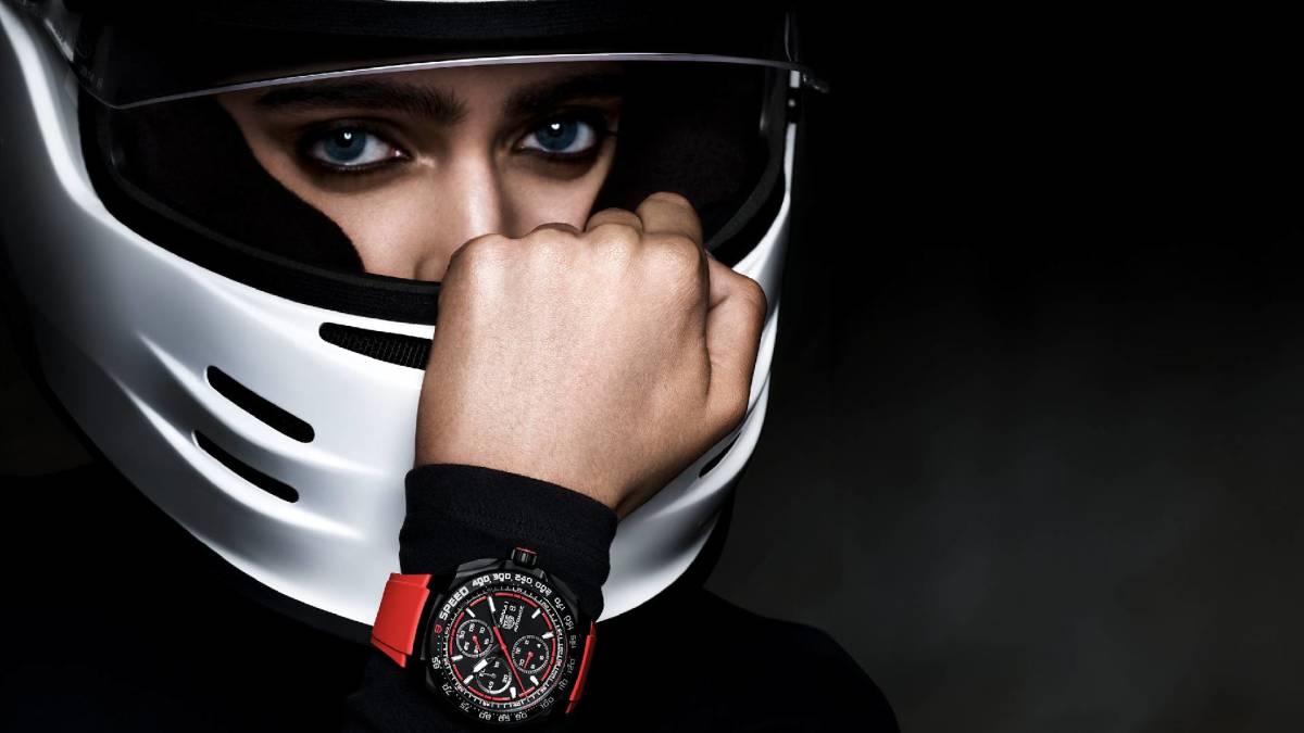 This Classic TAG F1 Chronograph Has Been Updated With Titanium