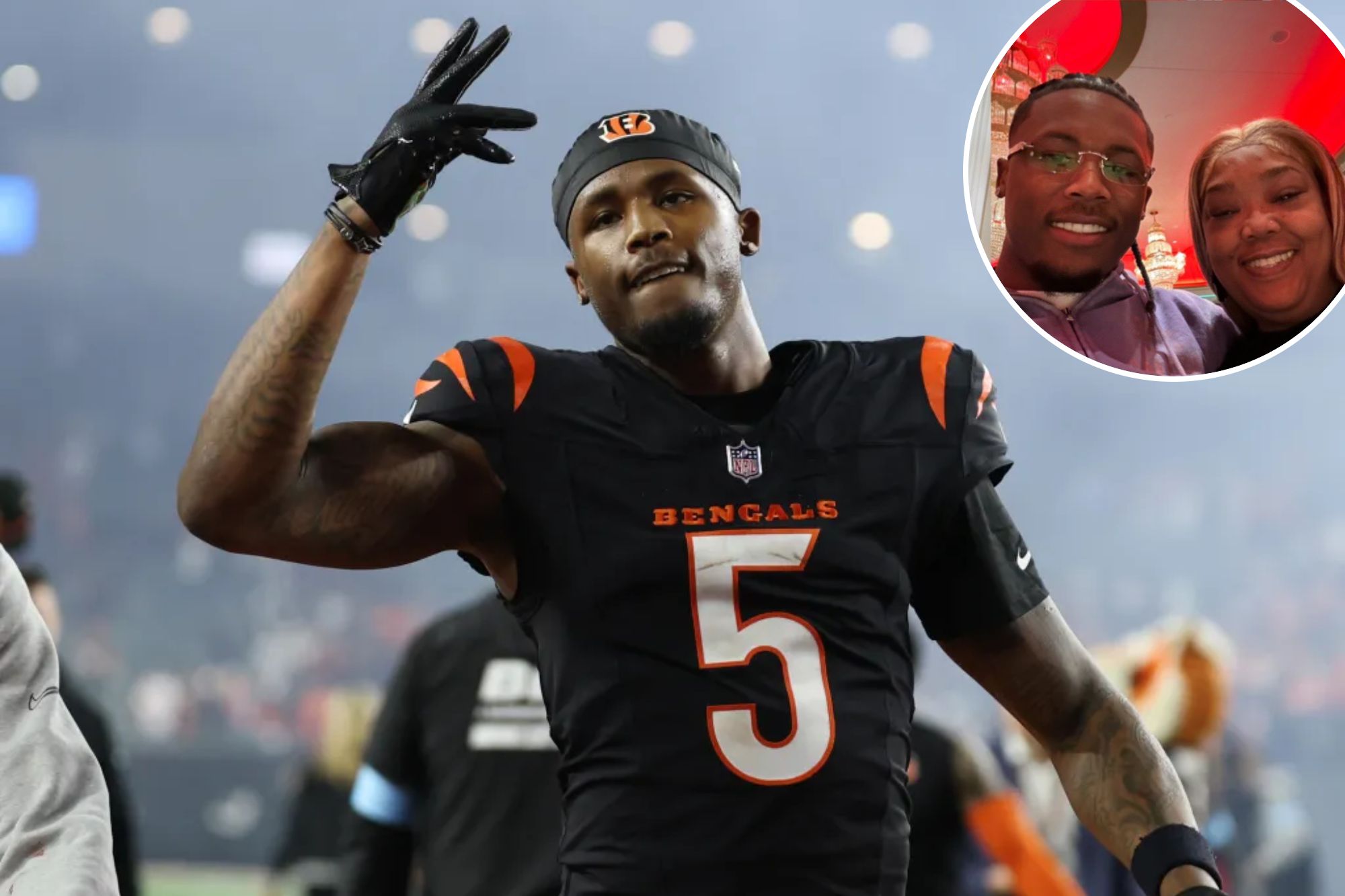 Tee Higgins’ mom sends NFL fans into tizzy with curious tweet before ...