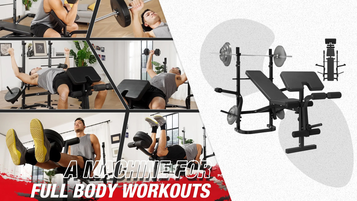 Walmart Is Selling an $800 Adjustable Weight Bench Set for Just $179 ...