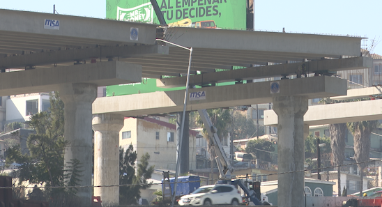 Tijuana’s elevated border highway behind schedule due to ‘complications’