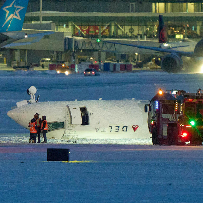 Why did the Delta plane crash and flip in Toronto? Here's what we know.
