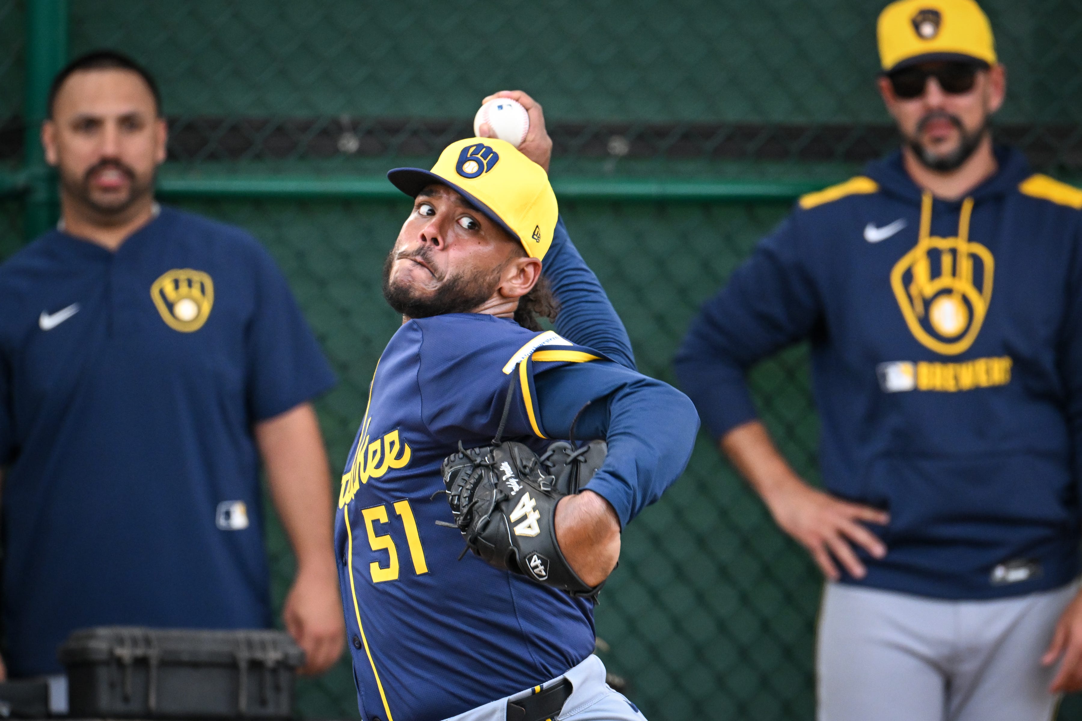 Good news for the Brewers: Freddy Peralta looks good and feels good as ...