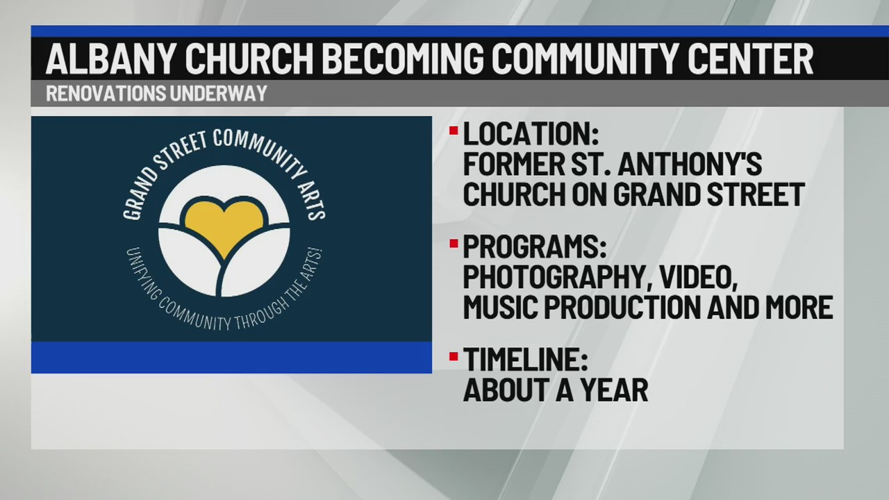 Albany church to become community center