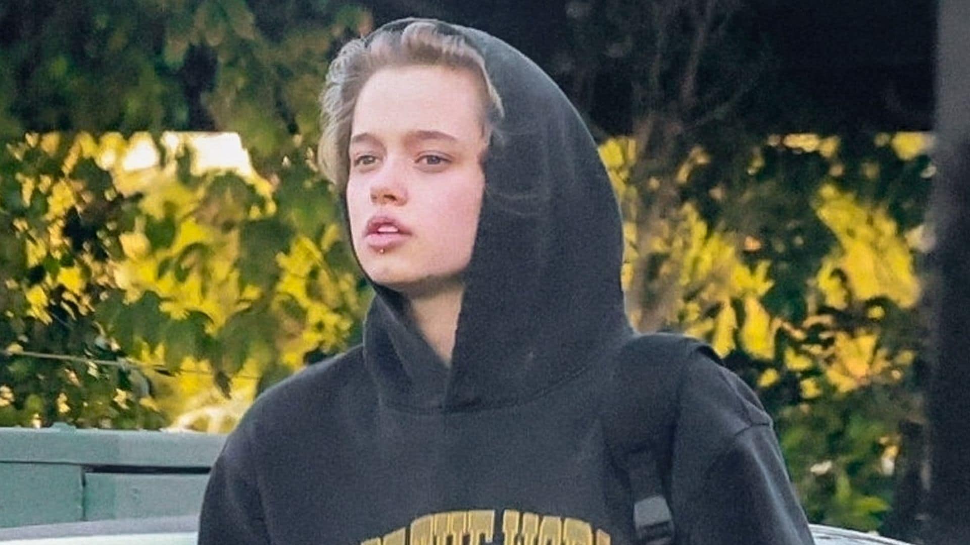 Shiloh Jolie-Pitt was all smiles in Los Angeles weeks after Angelina ...