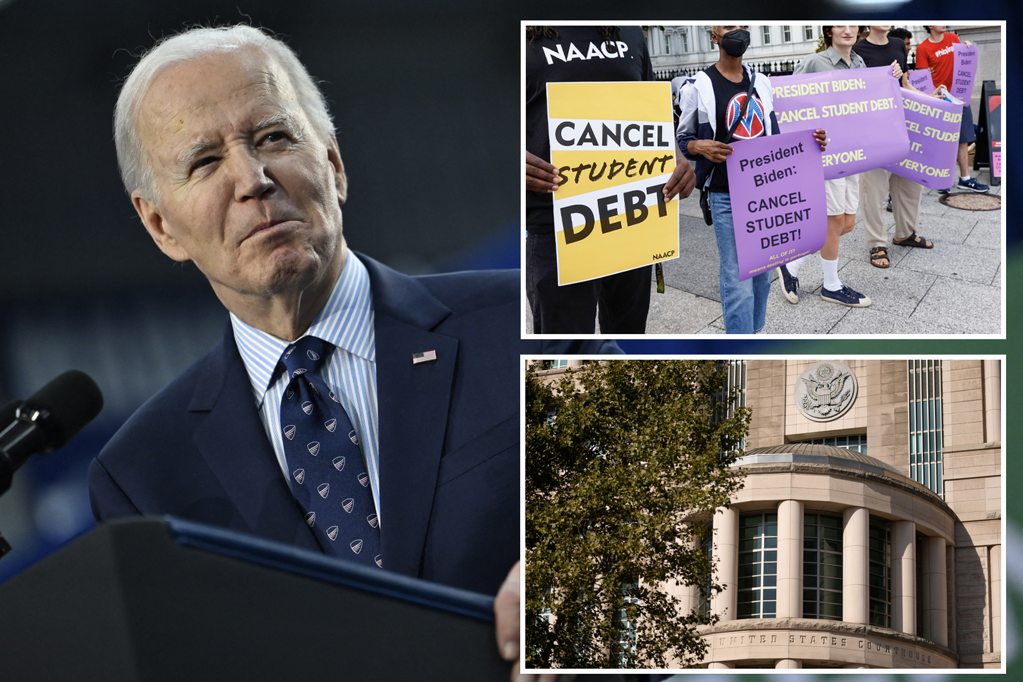 Biden’s $475B student debt cancellation plan blocked as federal appeals ...