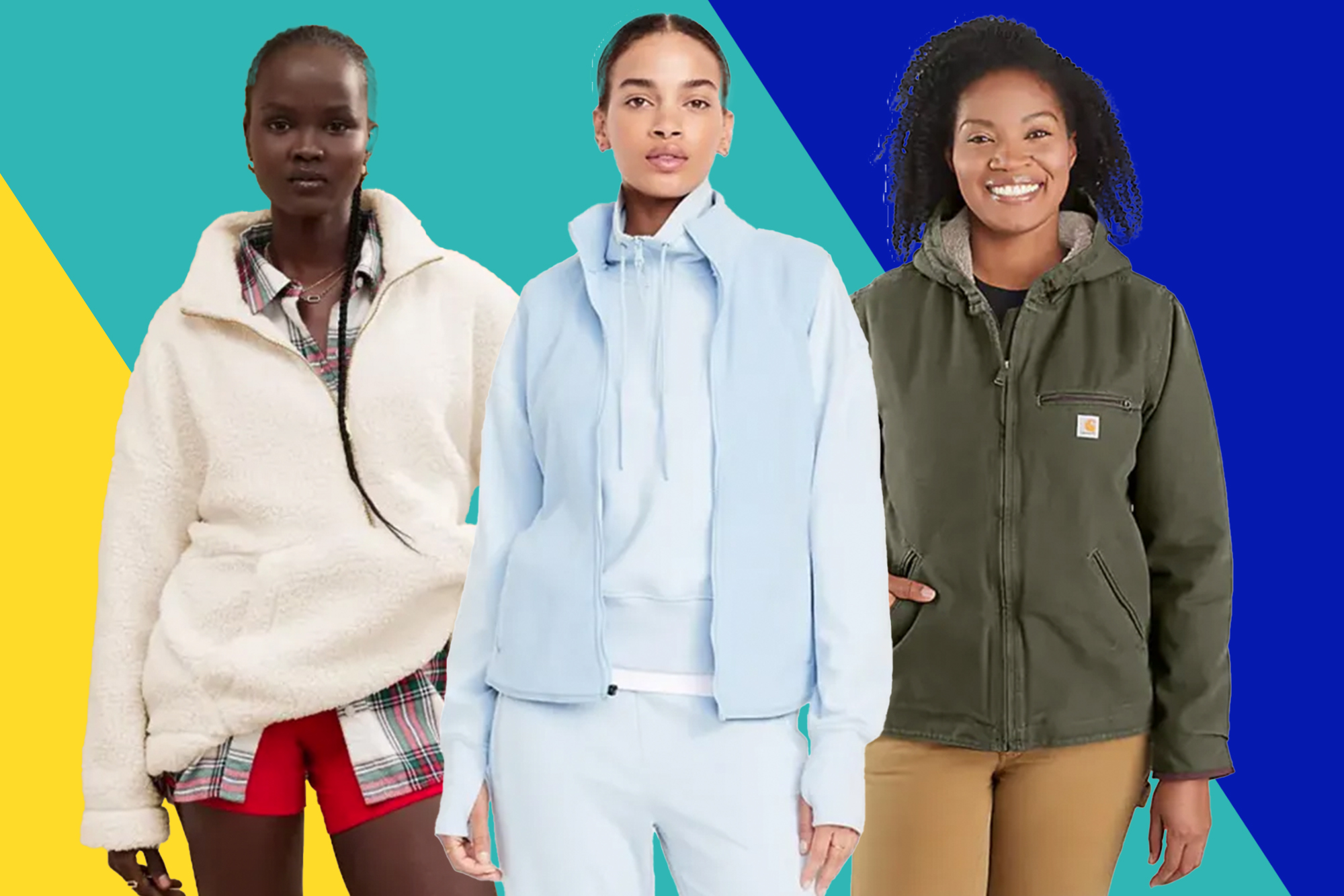 10 coziest women’s Sherpa jackets we love for cute comfort