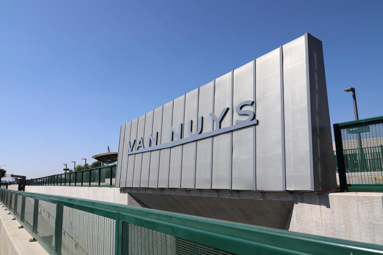 Metro G Line Van Nuys Station closing for 3 years starting Friday