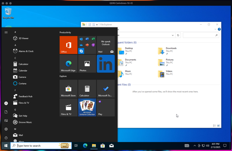 Get Windows on Linux in 10 minutes with these 2 commands