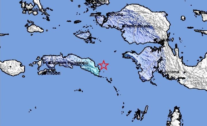 Gempa di Laut Seram M5,7 Guncang Maluku, Tidak Berpotensi Tsunami
