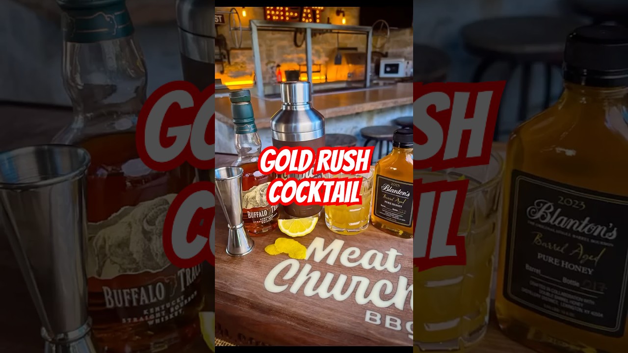 Shake up the perfect gold rush cocktail