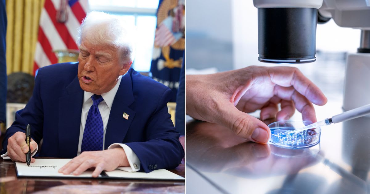 Trump Fulfills Campaign Promise with IVF Executive Order - It Would ...