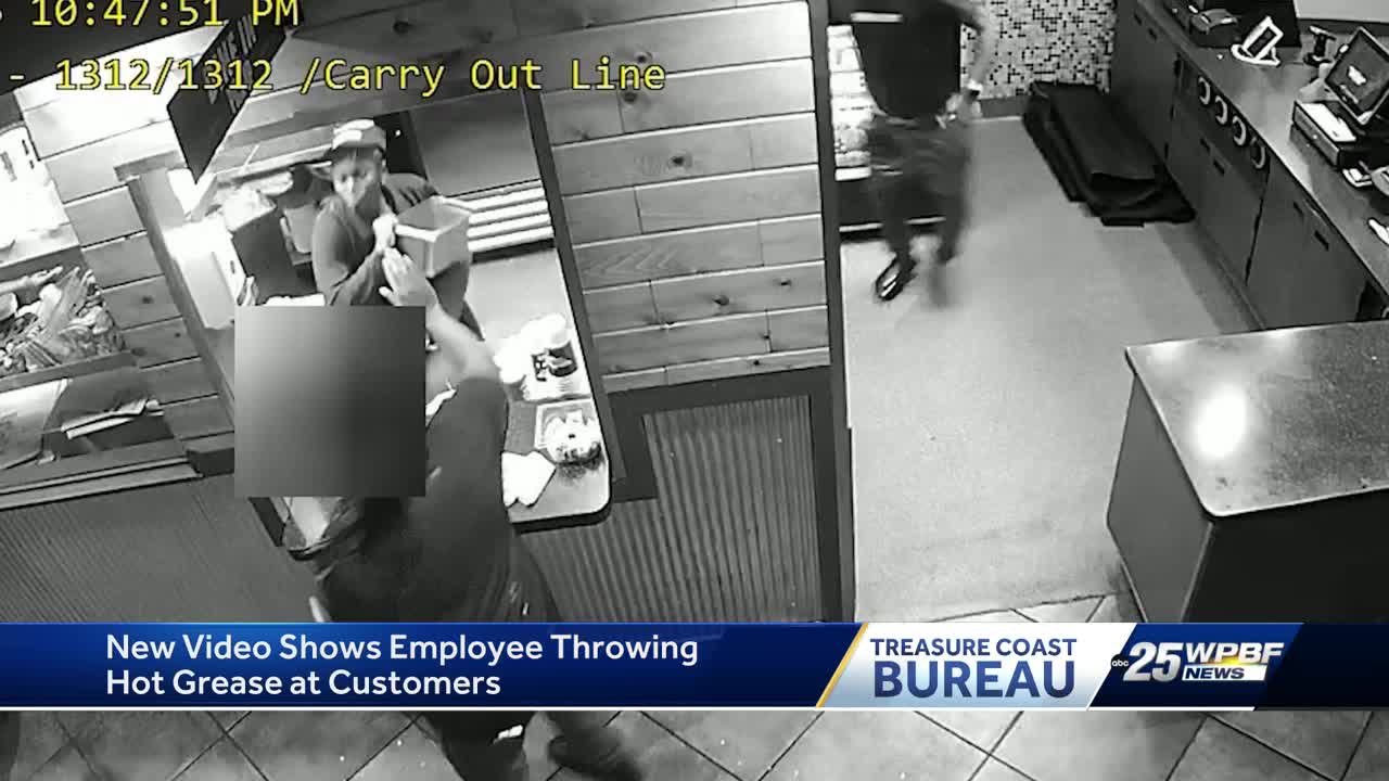 WATCH: Video shows Florida Wingstop employee throw hot oil at costumers