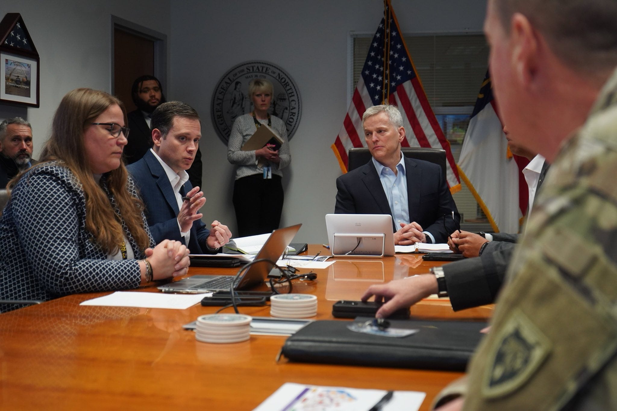 N.C. governor signs law de-politicizing disaster relief
