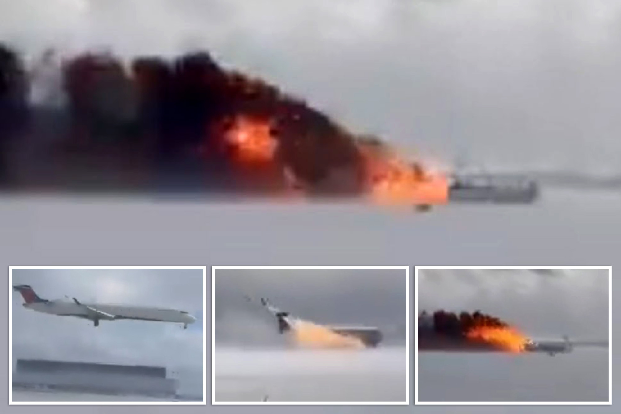 Here are the clues about why the Delta Air Lines flight flipped upside ...