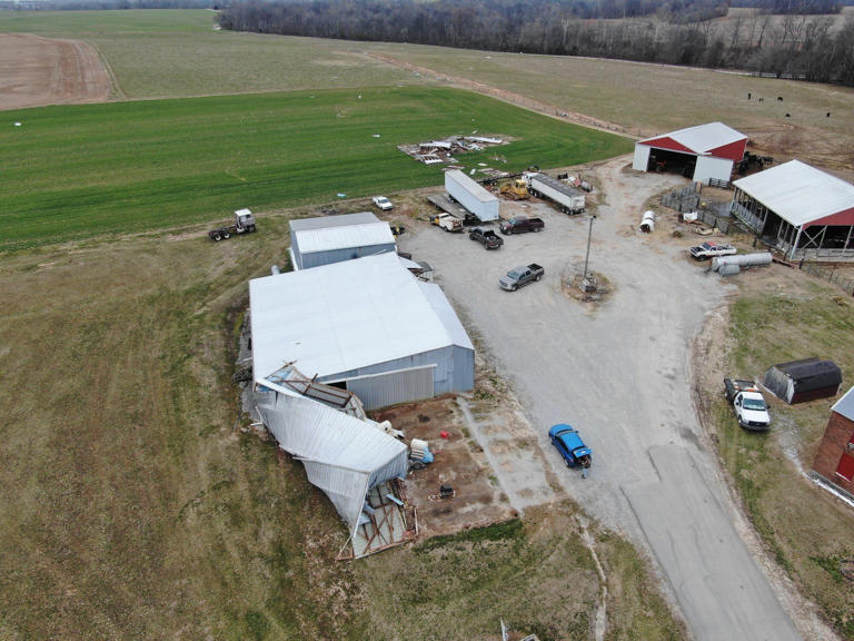 NWS confirms EF-1 tornado in Simpson County from weekend storms