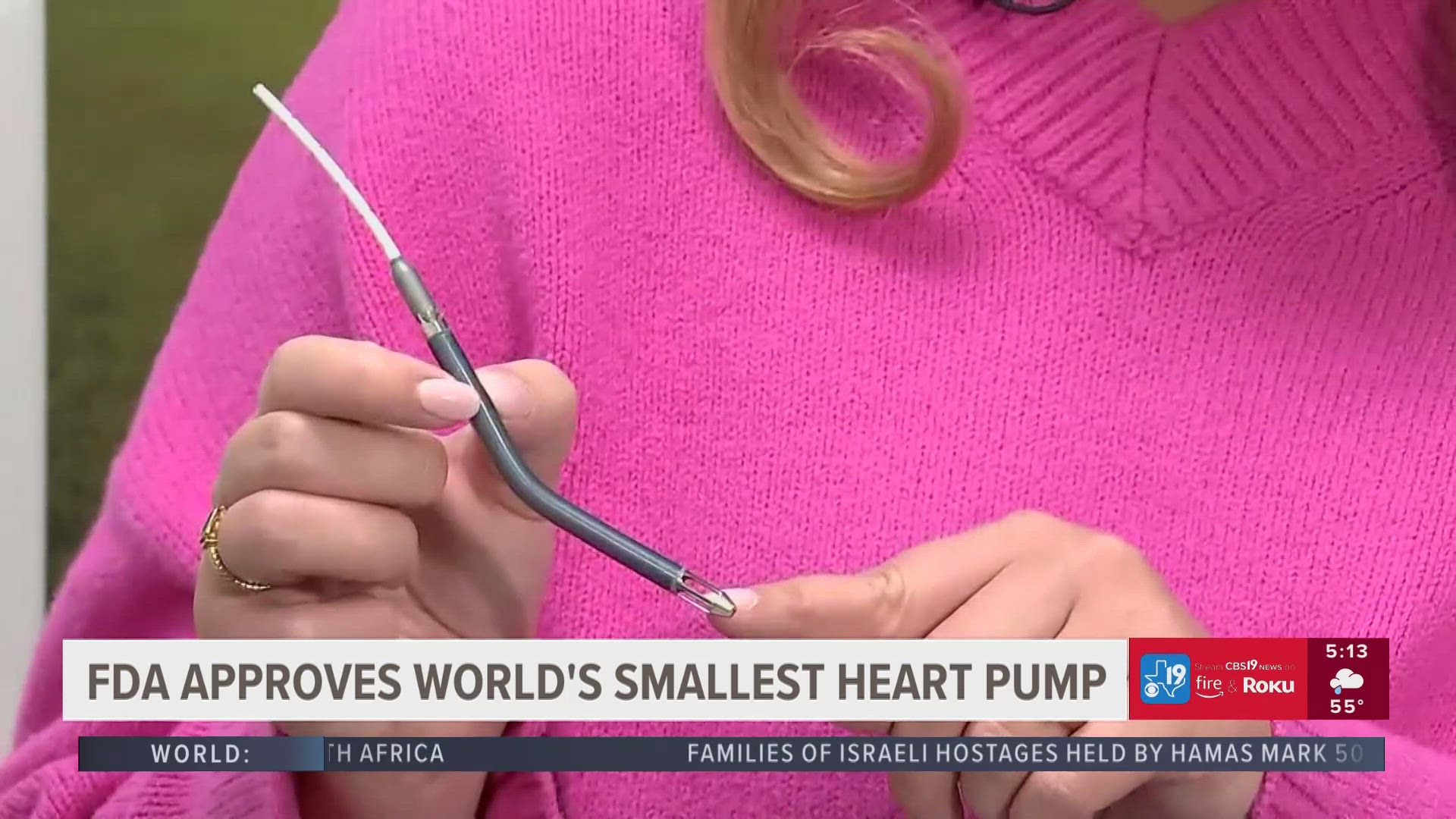 FDA approves world's smallest heart pump