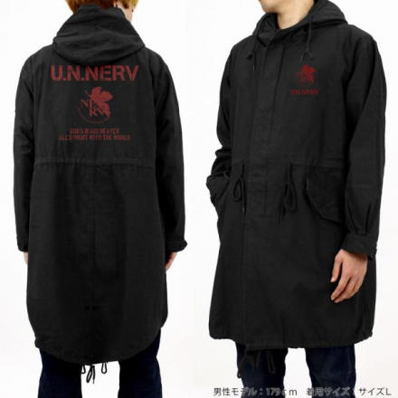 『エヴァンゲリオン』U.N.NERV、WILLE＆AAA Wunderのロゴがデザインされたミリタリーパーカー「M-51ジャケット」が ...