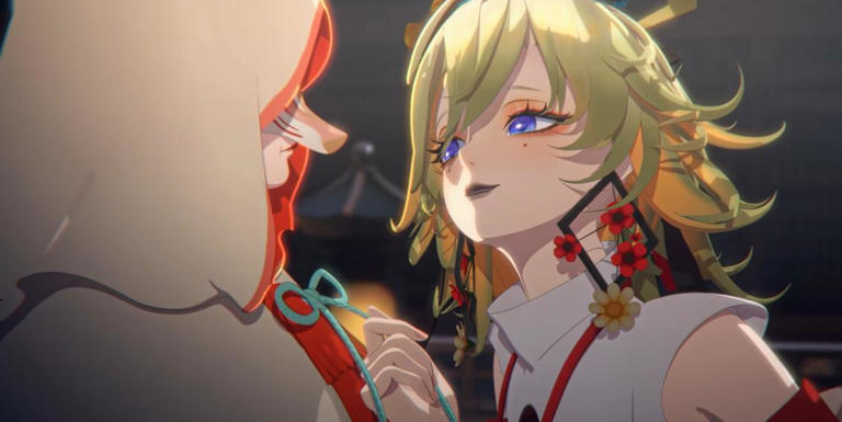 新SSR式神歌留多官方CG公开，风格相当另类和特别的式神