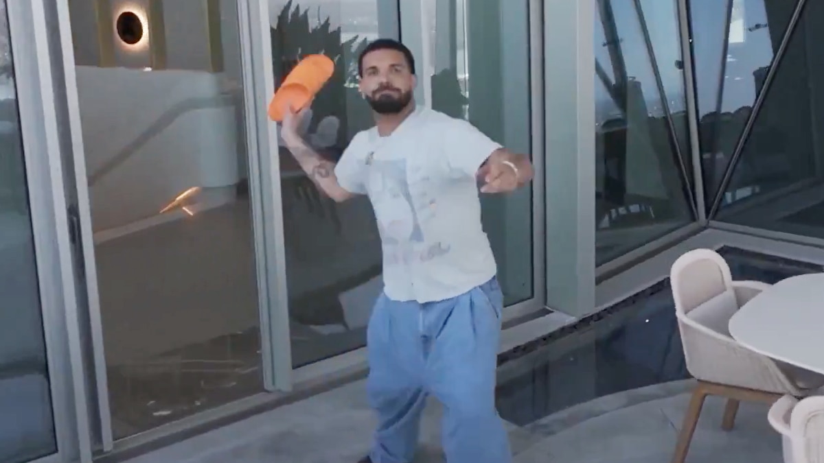 WATCH: Rapper Drake Spots Drone Spying On Him. What He Does To Defend ...