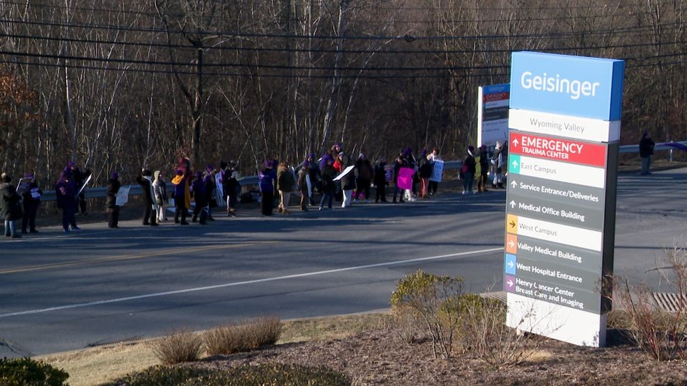 Geisinger nurses strike enters day two as staff demand better pay and ...