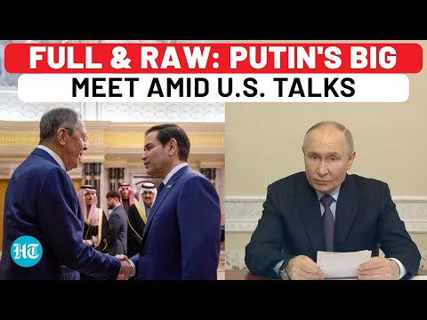 Full Event: Putin's High-Profile Cabinet Meet As Lavrov, Rubio Talk ...