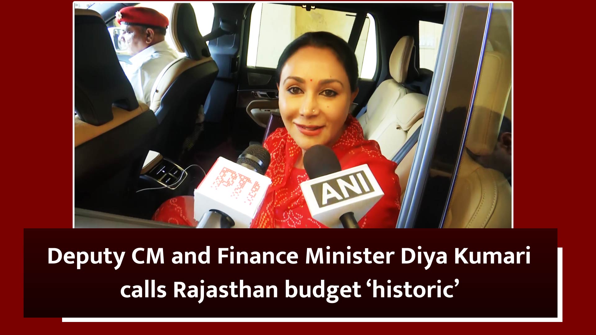 Deputy CM and Finance Minister Diya Kumari calls Rajasthan budget ...