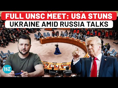 Full Session: Trump's Shock To Zelensky At UNSC Day Before Rubio-Lavrov ...