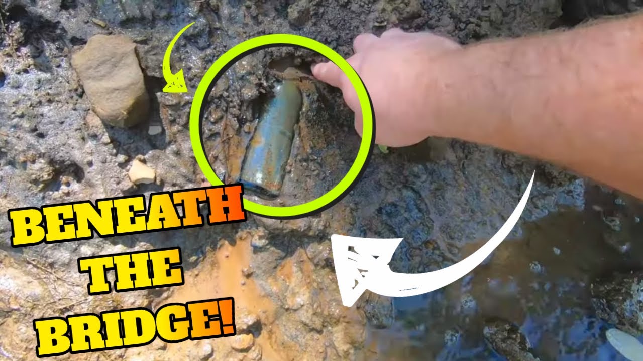 What history is hiding - RIVER TREASURE AND ANTIQUE BOTTLE HUNT