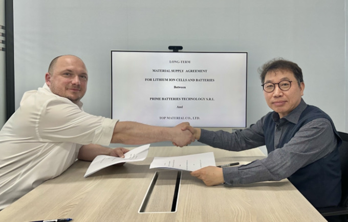 탑머티리얼, 유럽 배터리 기업과 1.2조 규모 공급계약