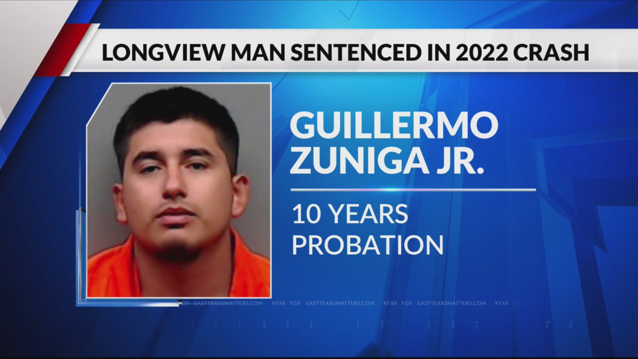 Longview 25-year-old gets 10 years probation for 2022 fatal crash Longview 25-year-old gets 10 years probation for 2022 fatal crash
