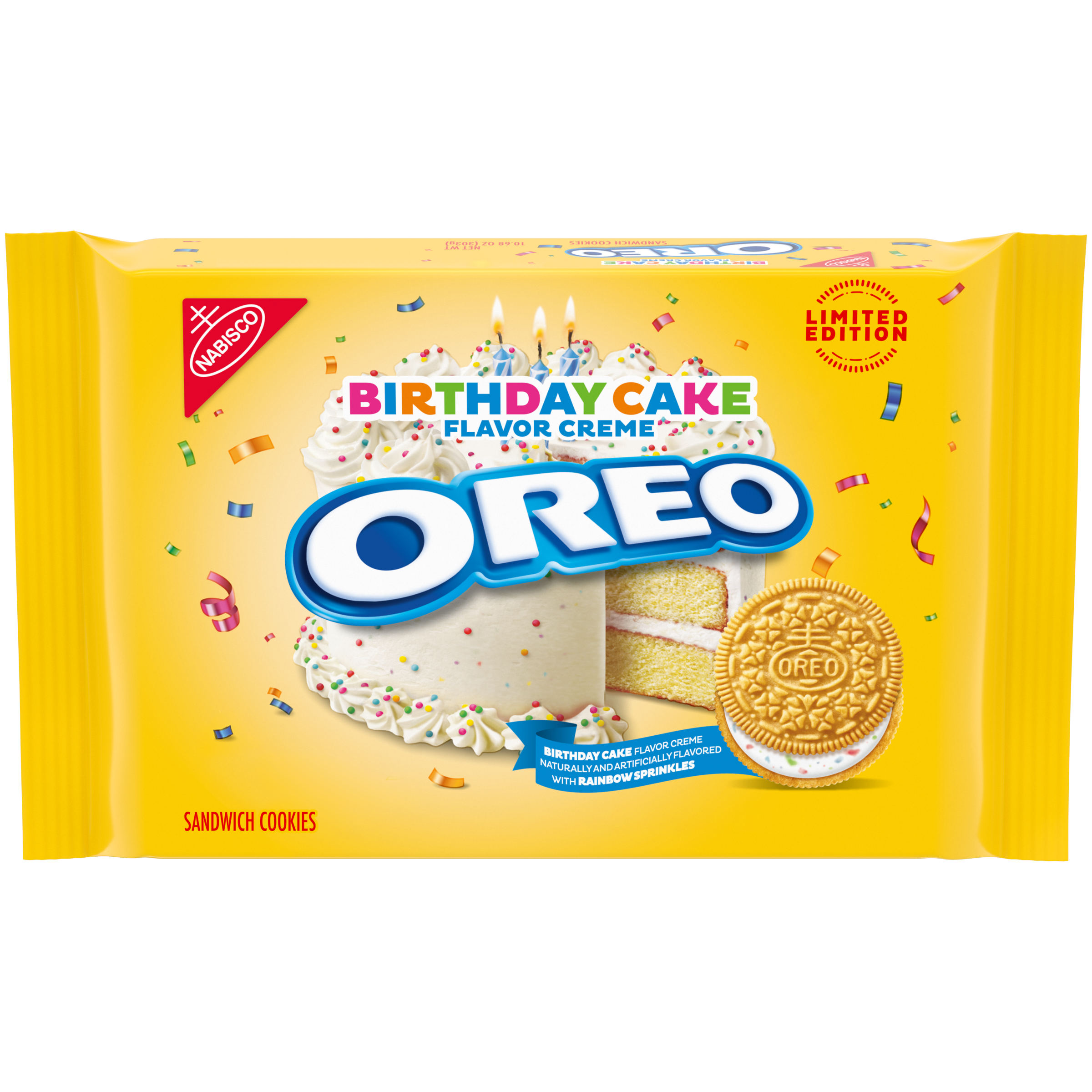 Birthday cake and soft chocolate cookies. What Oreo is introducing