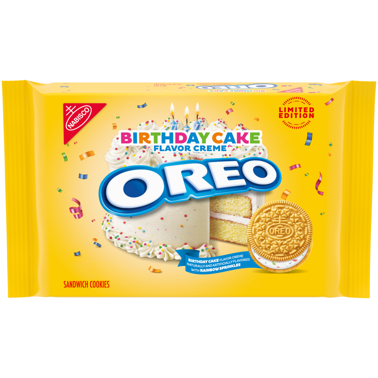 Birthday cake and soft chocolate cookies. What Oreo is introducing