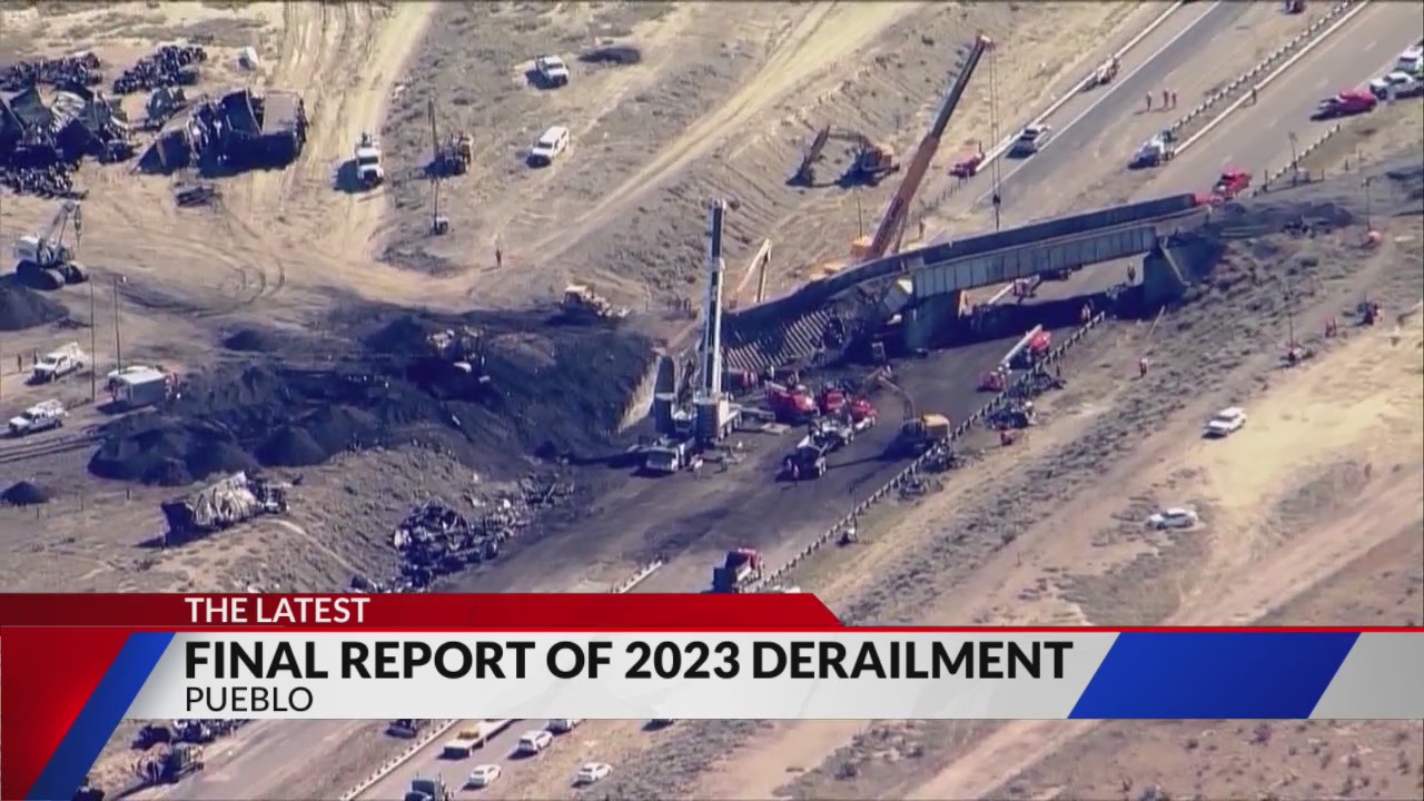 NTSB releases final report on 2023 train derailment