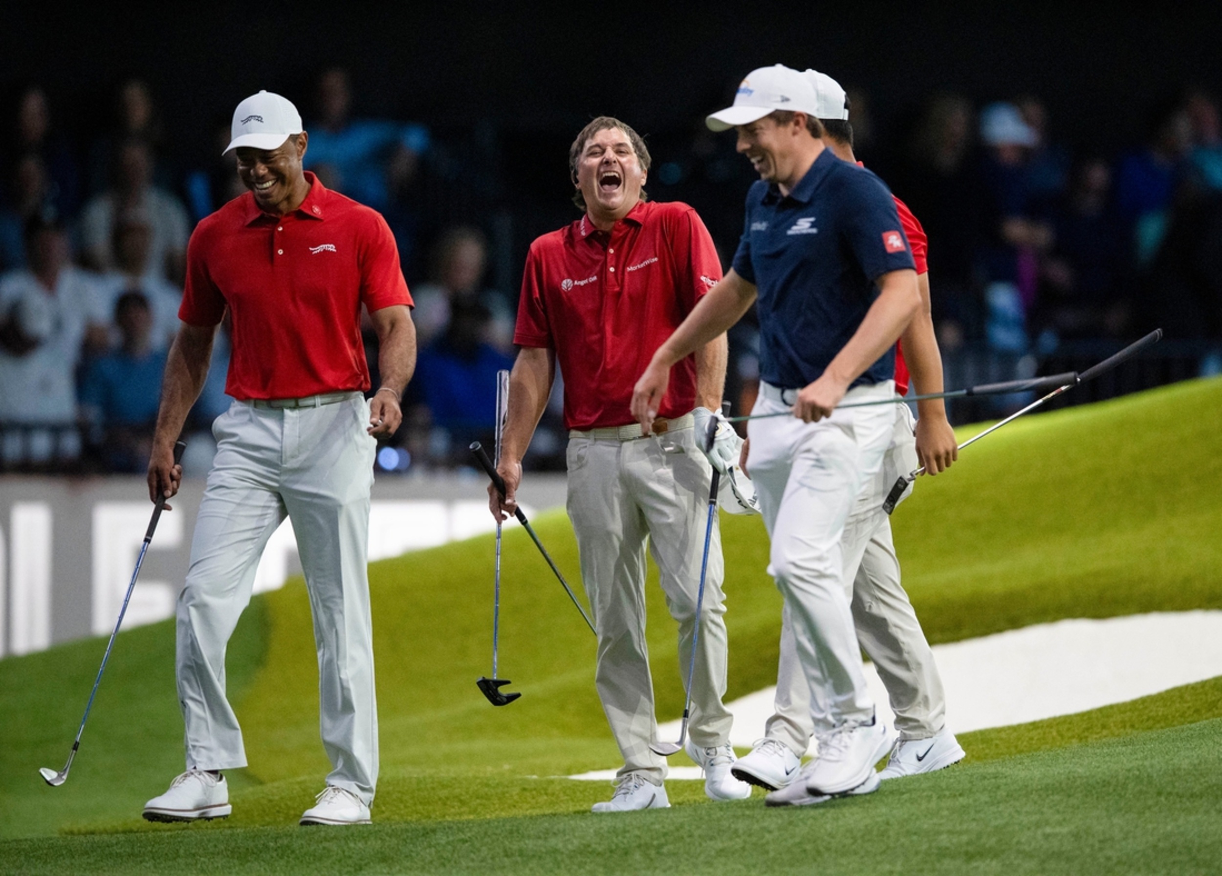 Somber Tiger Woods back in action in TGL loss to New York GC