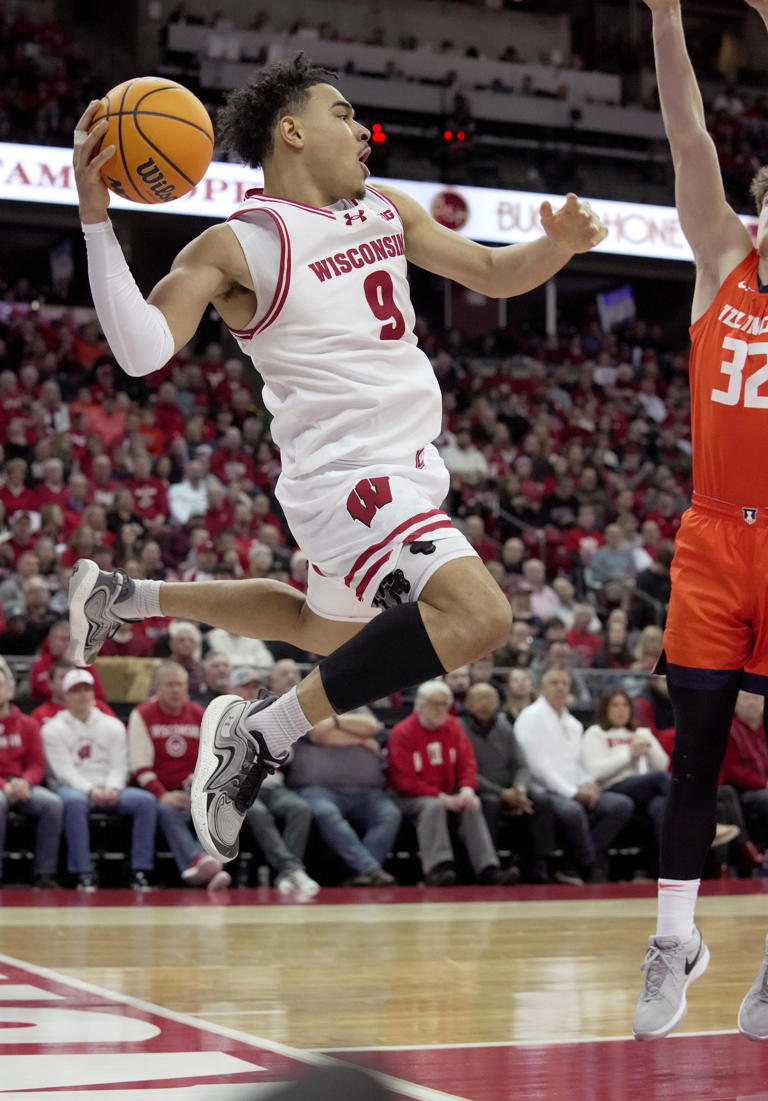 Is Wisconsin's John Tonje the best transfer in the country in 2025 ...