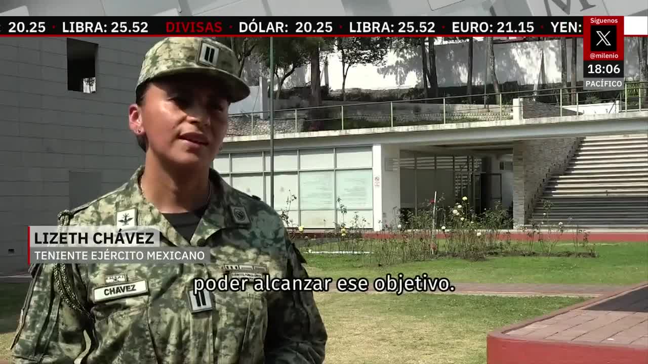 Lizeth Chávez rompe barreras y es parte del equipo de tiro defensivo de ...