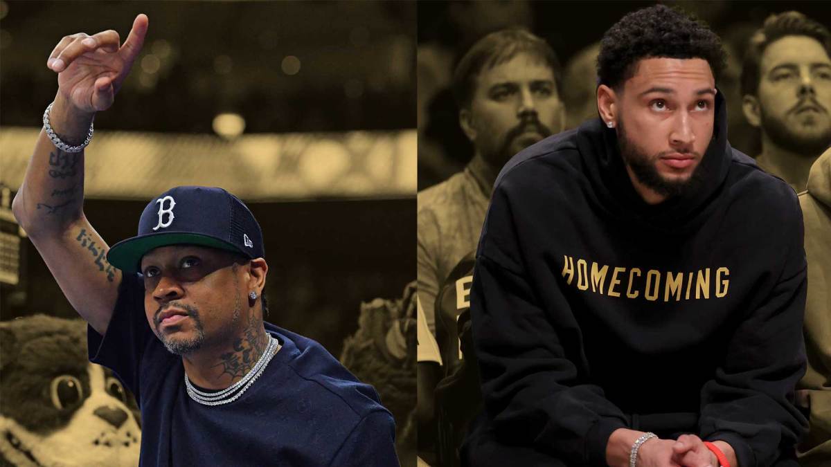 "As long as you play hard, these people will support you" - Allen Iverson gave Ben Simmons an ...